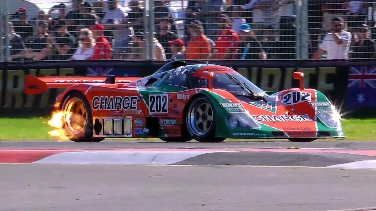 VIDEO: 1989 Mazda 767B IMSA GTP 4 Rotor @ Adelaide Motorsport Festival ...