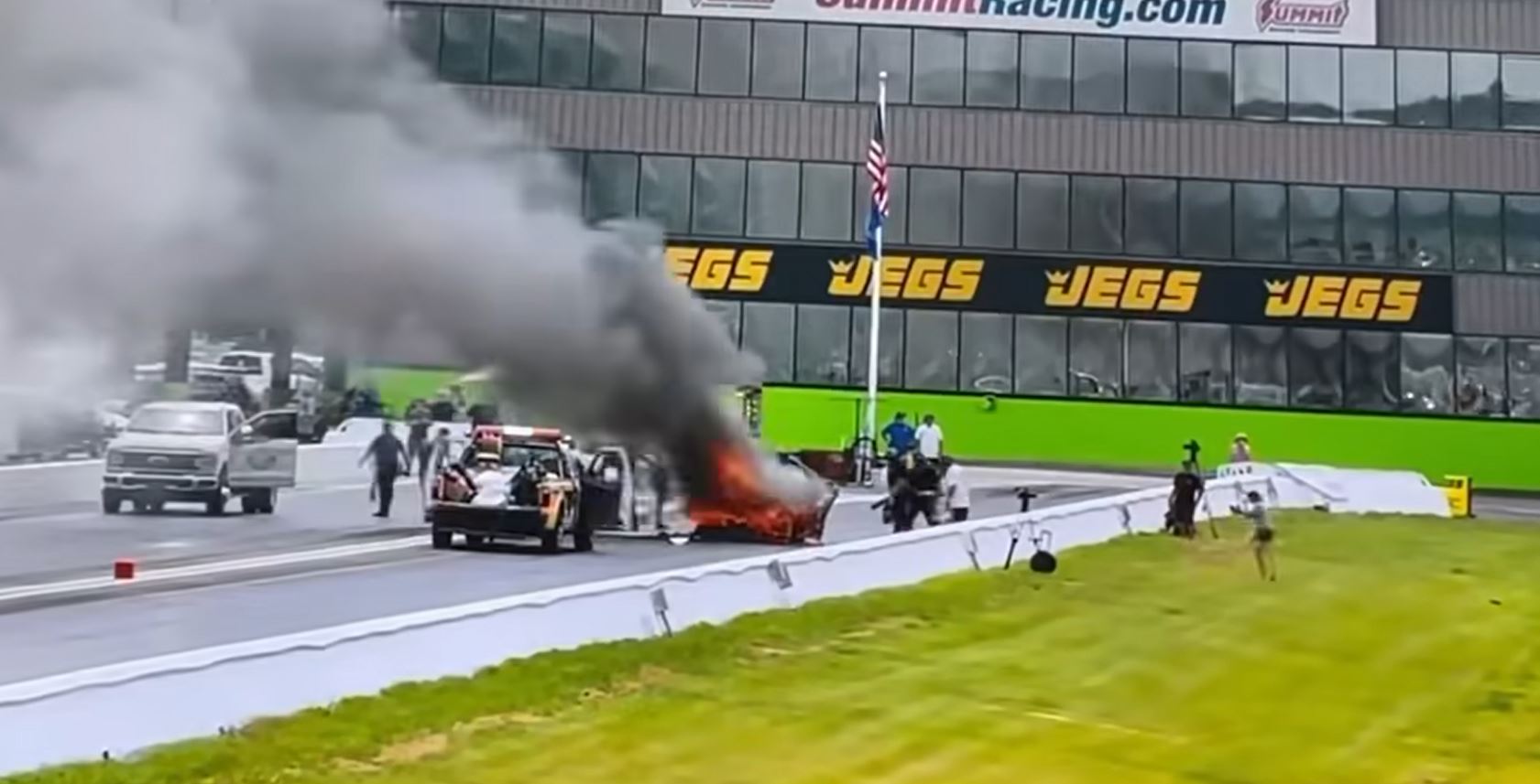 Veteran Racer Marvin Blaney Injured in Fiery Incident at IHRA Outlaw ...
